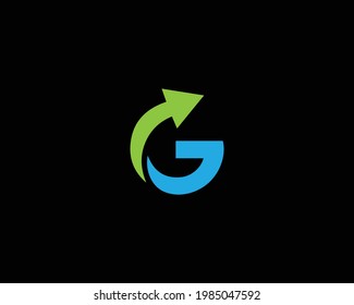 Go Letter G Icon Vector Logo Stock Vector (Royalty Free) 1985047592 ...