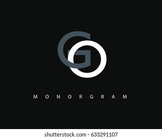 Go Logo Letter Design Vector Stock Vector (Royalty Free) 633291107 ...