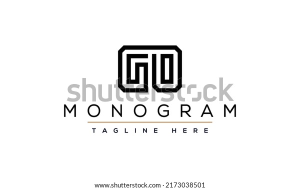 Go Logo Vector Graphic Branding Letter: เวกเตอร์สต็อก (ปลอดค่าลิขสิทธิ์ ...