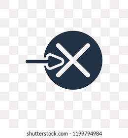 Go Vector Icon Isolated On Transparent Stock Vector (Royalty Free ...