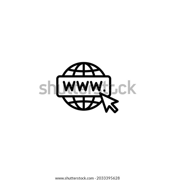 Go Web Icon Website Symbol Vector Stock Vector (Royalty Free ...