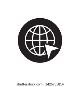 Go Website Icon Vector Illustration Stock Vector (Royalty Free ...