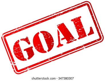 Goal Stamp Badge Stock Vector (Royalty Free) 347380307 | Shutterstock