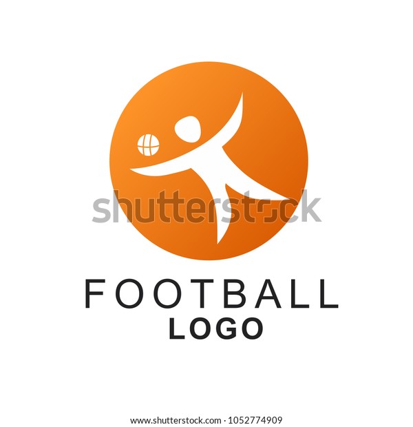 Goalkeeper Logo Template Vector Illustration Soccer Stock Vector ...