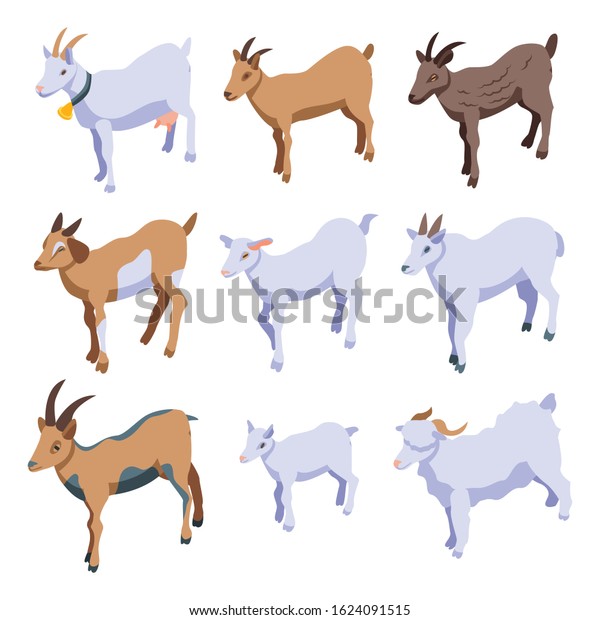 Goat isometric : 394 images, photos et images vectorielles de stock ...