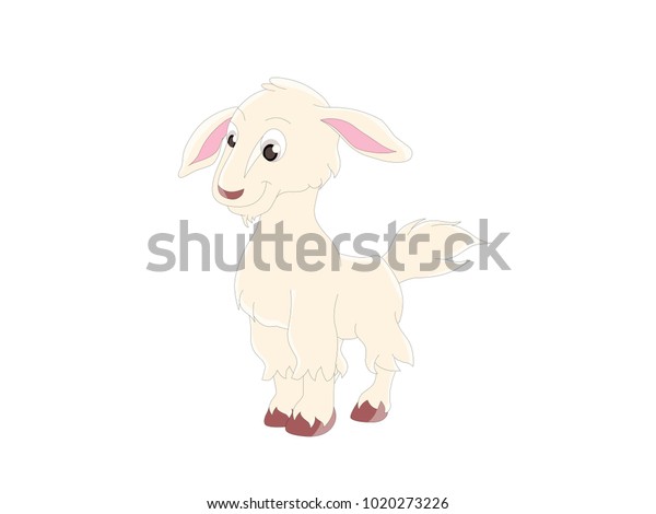 Goat Kid Cartoon Vector Image Stock Vector (Royalty Free) 1020273226 ...