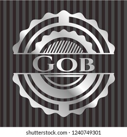 Gob Silver Emblem Badge Stock Vector (Royalty Free) 1240749301 ...