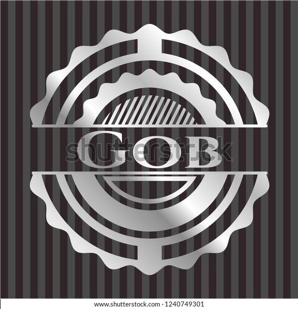 Gob Silver Emblem Badge Stock Vector (Royalty Free) 1240749301 ...
