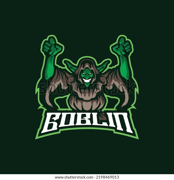 Goblin Mascot Logo Design Vector Modern Stock Vector (Royalty Free ...