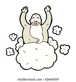 God Preaching Cartoon Stock Vector (Royalty Free) 63643459 | Shutterstock
