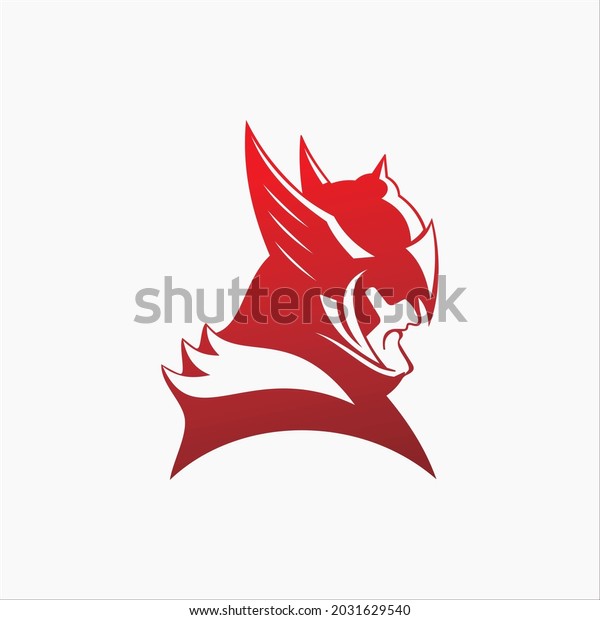 God Thor Head Mascot Logo Sport Stock Vector (Royalty Free) 2031629540 ...