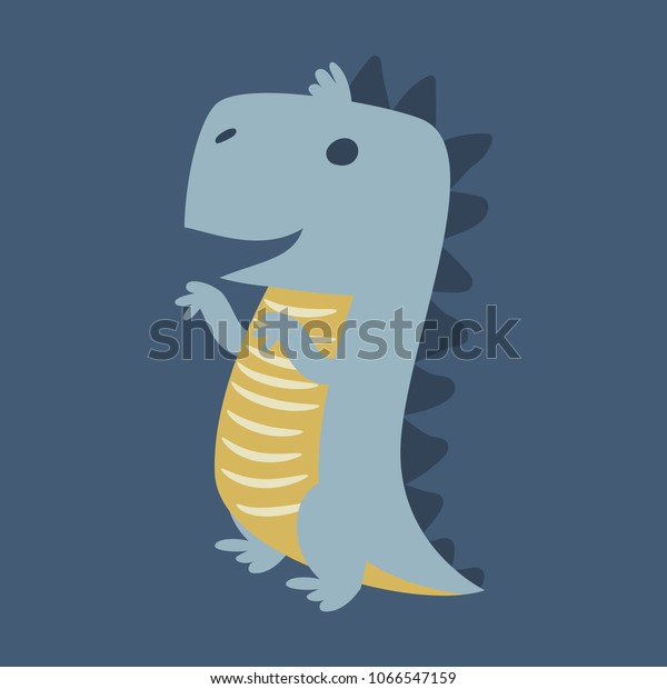 Godzilla Scary Toothy Monster Aggressive Dinosaur Stock Vector (Royalty ...