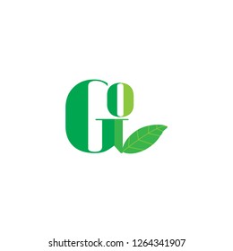 Gogo Green Logo Vector Stock Vector (Royalty Free) 1264341916