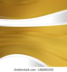 Gold Background Design Template Illustration Stock Vector (Royalty Free ...