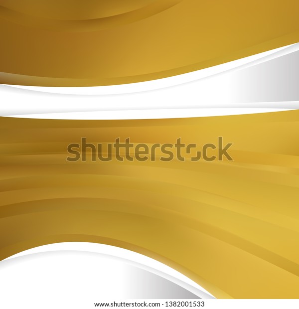 Gold Background Design Template Illustration Stock Vector (Royalty Free ...