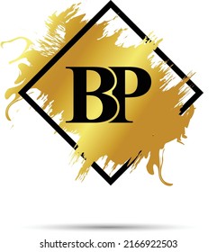 Gold Bp Logo Symbol Vector Art Stock Vector (Royalty Free) 2166922503 ...