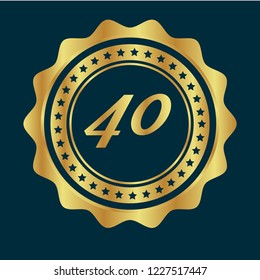 133 Top 40 logo Images, Stock Photos & Vectors | Shutterstock