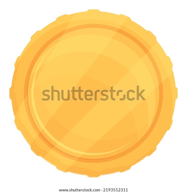 Gold Coin Icon Cartoon Vector Golden Stock Vector (Royalty Free ...