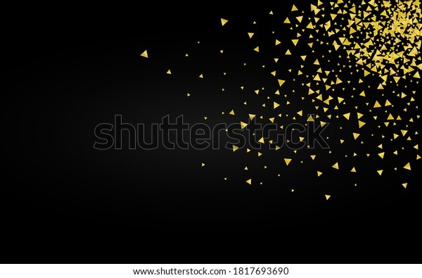 Gold Dust Paper Black Background Modern Stock Vector (Royalty Free ...