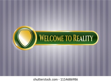 Gold Shiny Badge Armor Icon Free Stock Vector (Royalty Free) 733629154 ...