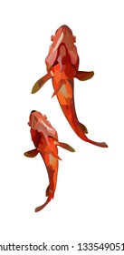 Gold Fish Bottom View Stock Vector (Royalty Free) 1335490517 | Shutterstock