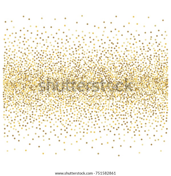 Gold Glitter Background Vector Illustration Golden Stock Vector ...