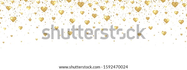 16,027 Gold Hearts Border Stock Vectors, Images & Vector Art | Shutterstock