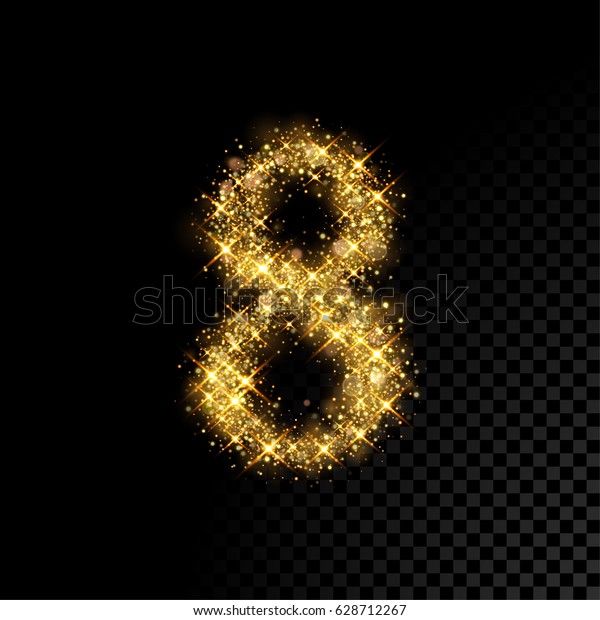 2,529 Glitter Number 8 Images, Stock Photos & Vectors | Shutterstock