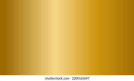 Gold Gradient Color Background Metallic Graphic Stock Vector (Royalty ...