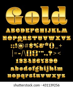 Split Letters Luxurious Gold Flowers Stock Vector (Royalty Free) 1715398528