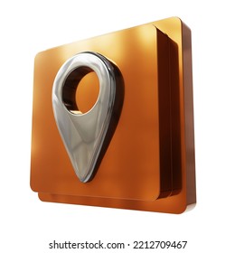 12,936 Gold Location Icon Images, Stock Photos & Vectors | Shutterstock