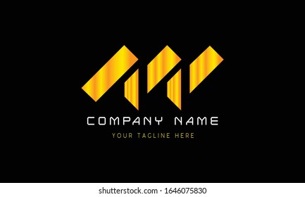 Letter N Logo Vector Gold Silver Stock Vector (Royalty Free) 1016075920