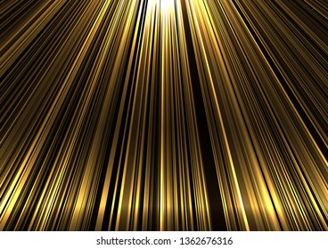 Gold Perspective Stripes Stock Vector (Royalty Free) 1362676316 ...