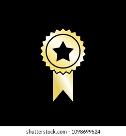 Gold Premium Icon Logo Stock Vector (Royalty Free) 1098699524