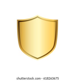 42,412 Gold shield logo vector Images, Stock Photos & Vectors ...