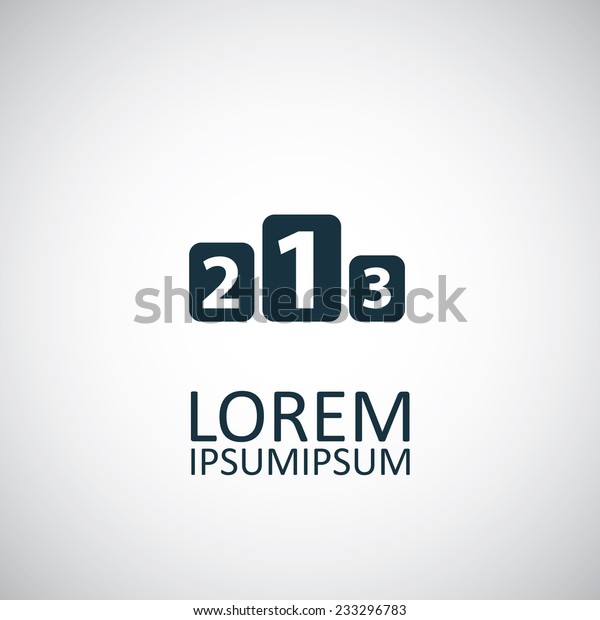 Gold Silver Bronze Icons On White Stock Vector (Royalty Free) 233296783 ...