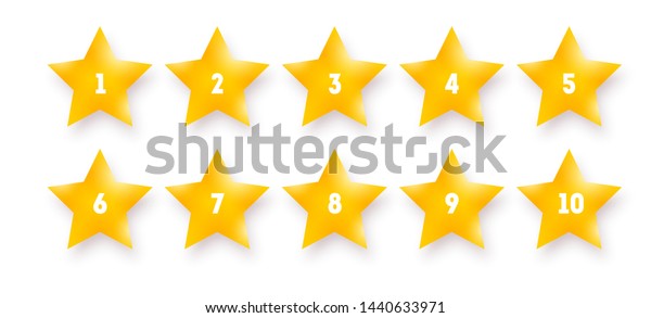 Gold Star Bullet Point Numbers 1: เวกเตอร์สต็อก (ปลอดค่าลิขสิทธิ์ ...