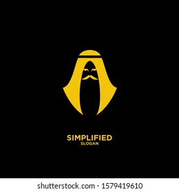 Gold Sultan Logo Icon Design Vector Stock Vector (Royalty Free ...