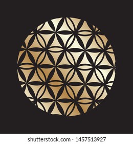 Gold Svarga Pattern Ancient Slavic Symbol Stock Vector (Royalty Free ...