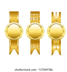 Gold Tag Award Vector Illustration Stock Vector (Royalty Free ...