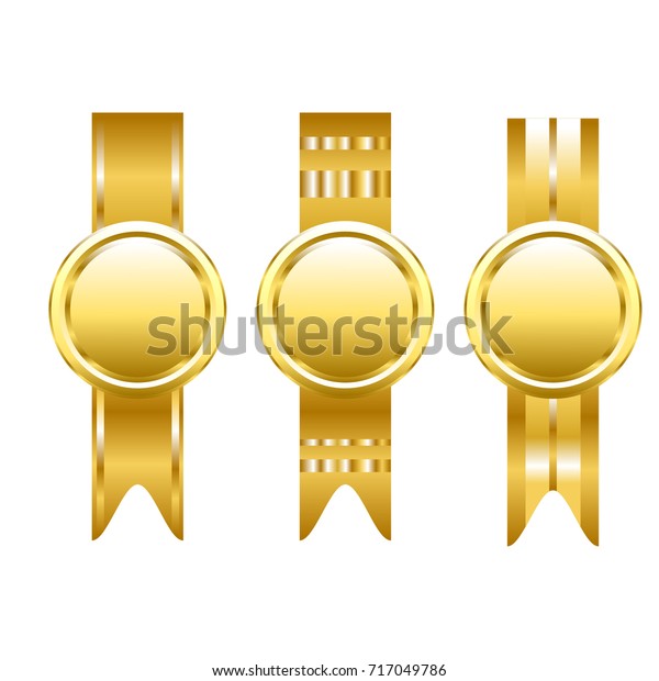 Gold Tag Award Vector Illustration Stock Vector (Royalty Free ...