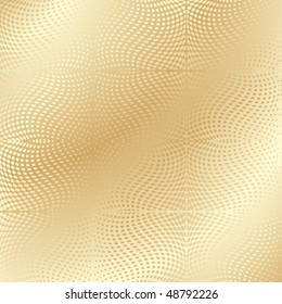 Gold Texture Warped Dots Pattern Stock Vector (Royalty Free) 48792226 ...