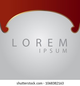 Gold Title Border Label Banner Template Stock Vector (Royalty Free ...