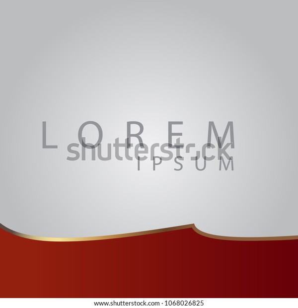 Gold Title Border Label Banner Template Stock Vector (Royalty Free ...