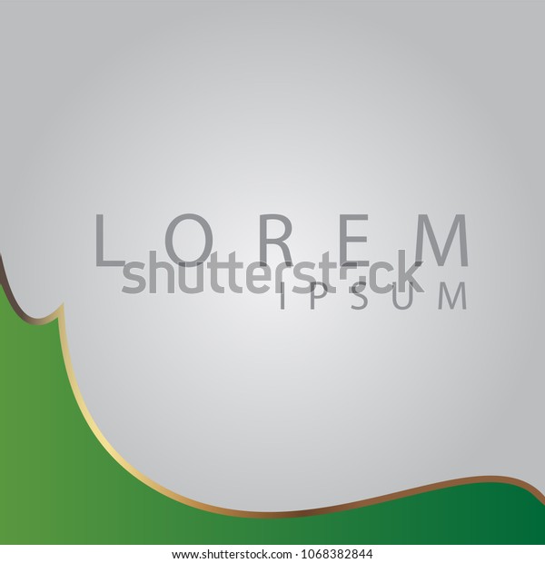 Gold Title Border Label Banner Template Stock Vector (Royalty Free ...