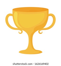 Gold Trophy Design Winner First Position Stock Vector (Royalty Free ...