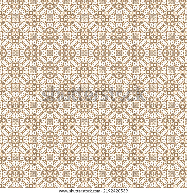 Golden Brown Texture Tiles Textile Decorative Stock Vector (Royalty ...