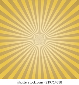 Golden Burst Background Vector Illustration Stock Vector (Royalty Free ...