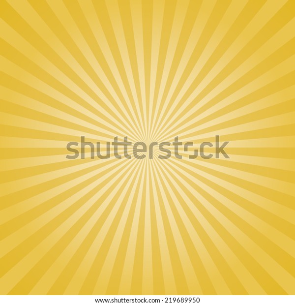 Golden Burst Background Vector Illustration Stock Vector (Royalty Free ...