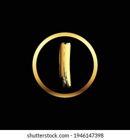 Golden Color Icon Logo Vector Concept Stock Vector (Royalty Free ...